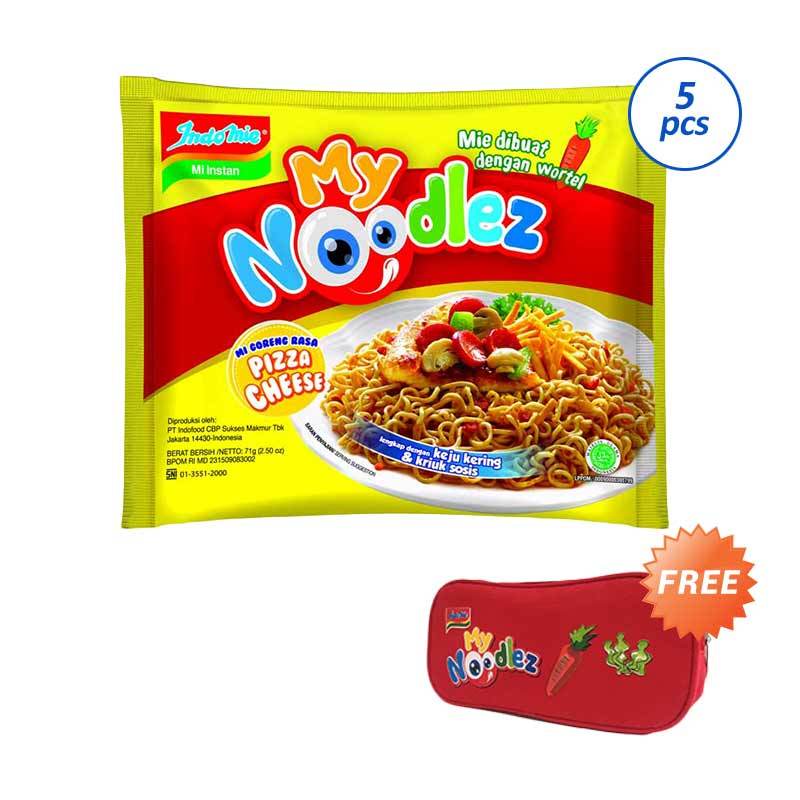Jual Indomie My Noodlez Mie Goreng Rasa Pizza Cheese [71 g x 5 Pcs ...