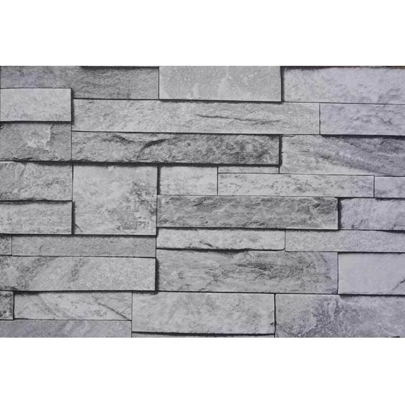 Jual Java Wallpaper DV1490 ROCK Motif Batu Alam Dekorasi Dinding - Grey ...