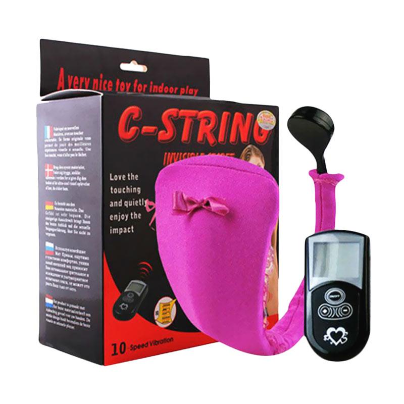 Jual Afiat Herbal Vibrating Getar C String Invisible Scret Alat Bantu