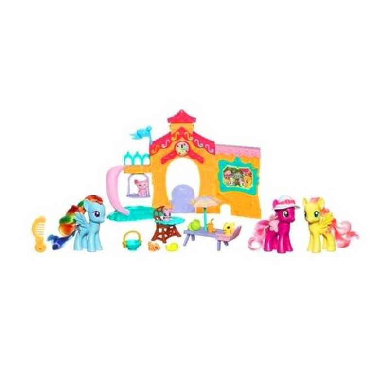 Jual My Little Pony Cutie Mark Magic Playtime Fun Play Set Original ...