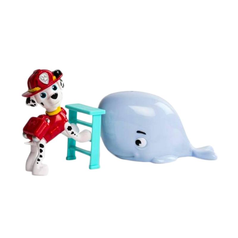 Jual Paw Patrol Marshall & Baby Whale Rescue Set Original Item ...