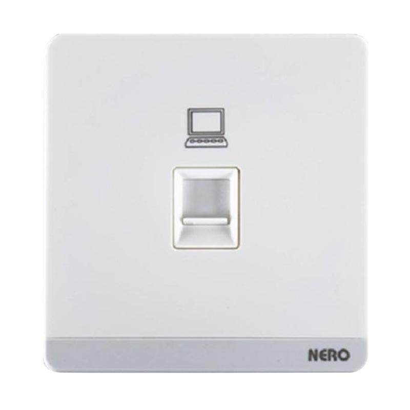 Jual Nero Decora Q7PCA-W Saklar Listrik - White [1 Gang Data Outlet ...