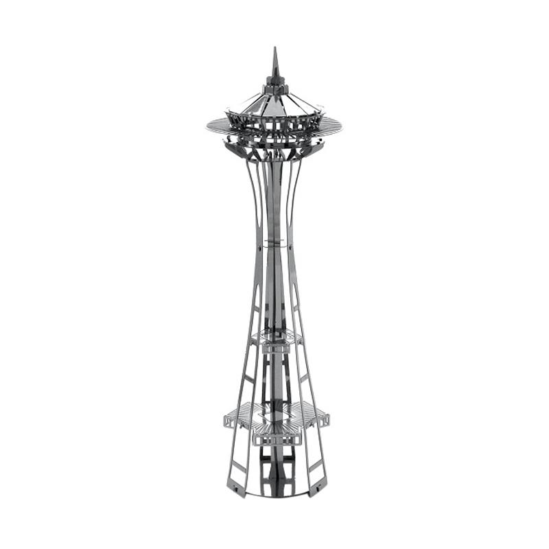Jual Fascinations Metal Earth Architecture Space Needle Building Set ...