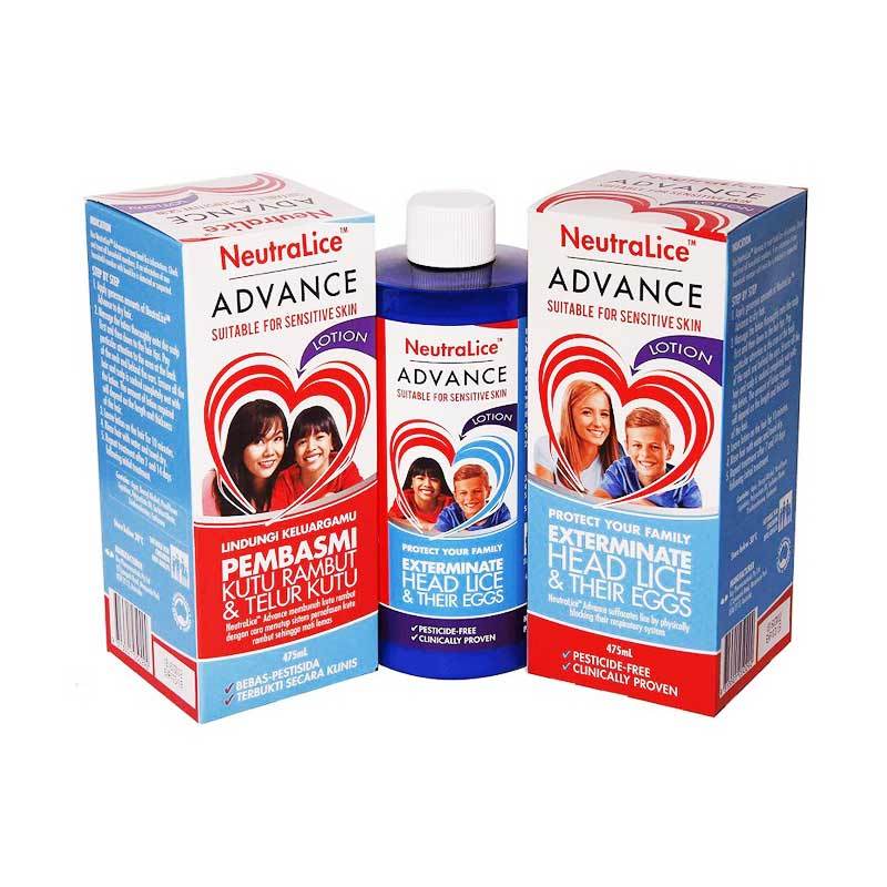 Jual Neutralice Advance Lotion Pembasi Kutu Rambut Dan Telur Kutu ...
