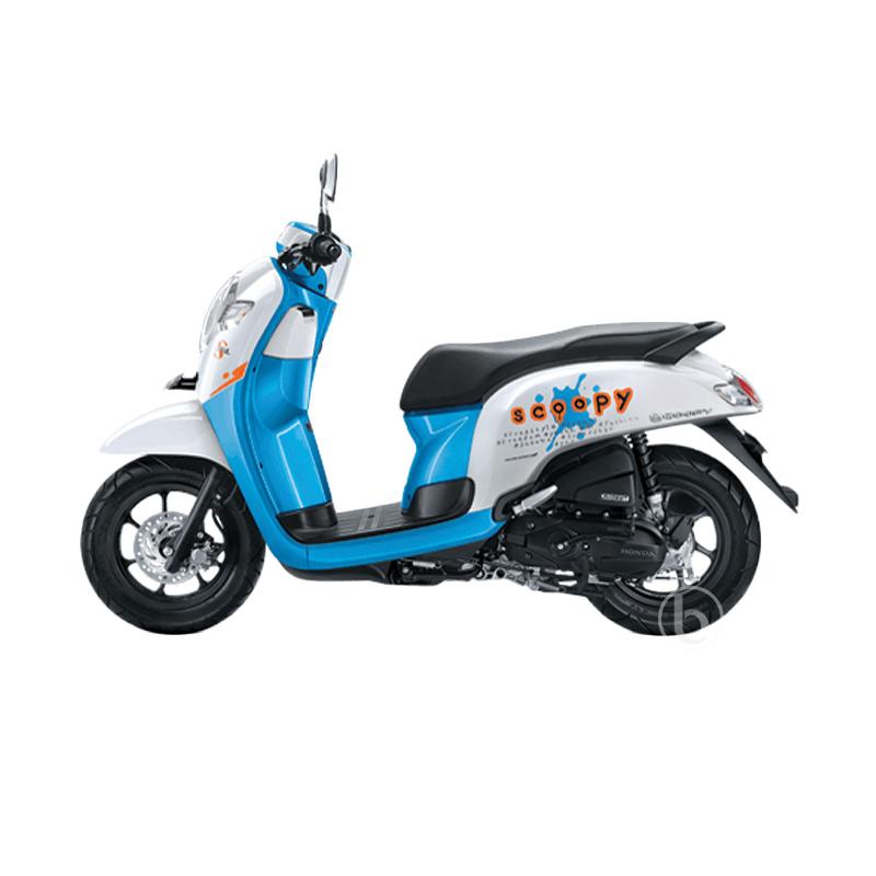 Jual Honda All New Scoopy Esp Playful Sepeda Motor - White Blue [otr ...