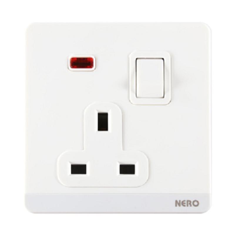 Jual Nero Decora Q71311VD-W Saklar Listrik - White [1 Gang Switch ...
