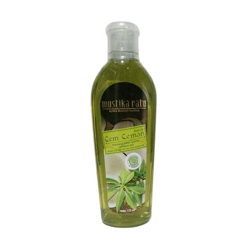 Jual Mustika Ratu Cem Ceman Hair Oil [175 mL] di Seller mahabaratastore ...