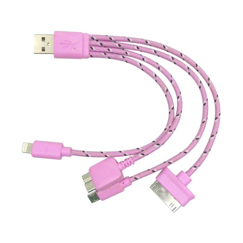 Jual Oem 4in1 Kabel Data - Pink Di Seller Indolaptop - Kelapa Dua, Kota ...