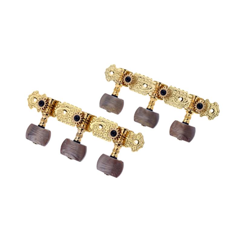 Jual Alice Machine Head AO-020B4P Set Tuner Gitar - Gold-Brown di ...