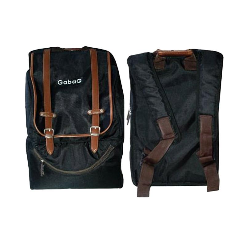 Jual Gabag Calmo Cooler Thermal Notebook Bag - Black Tas Bayi Ransel ...