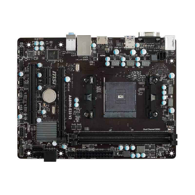 Jual MSI A68HM-E33 V2 AMD A68H Chipset Motherboard di Seller TOKO ...
