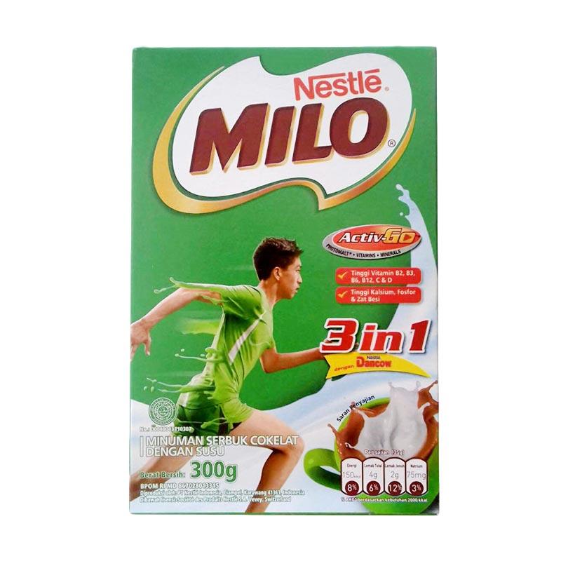 Jual Milo Activ Go 3 in 1 Dancow [300 gr] di Seller Vimart - Kota Medan ...