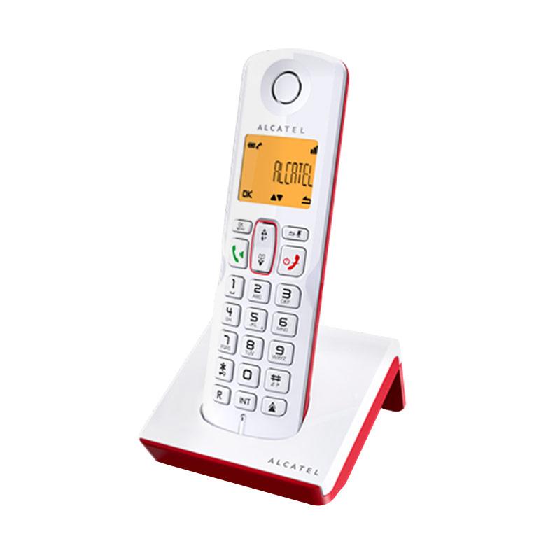 Jual Alcatel Cordless Phone S250 Wireless Telephone - Merah Di Seller ...