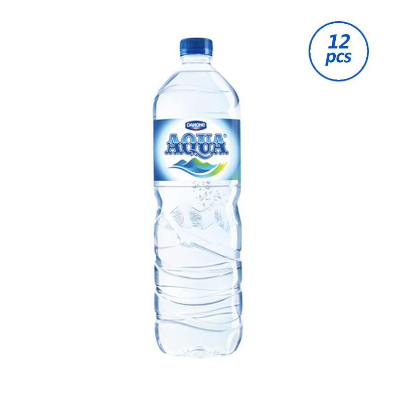 Jual Aqua Mineral Water [1500 Ml/12 Pcs] Di Seller Lottemart Surabaya ...