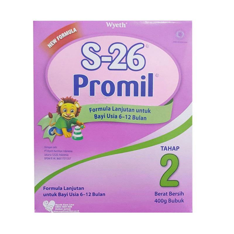 Promo S26 Promil Reguler Tahap 2 Susu Formula [400 g] Diskon 24% di ...
