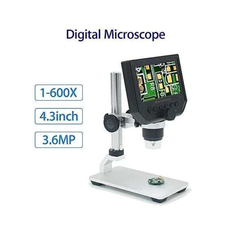 Jual Mikroskop Digital Microscope 3.6MP 600X + Monitor + Metal Stand di Seller shoppesek ...