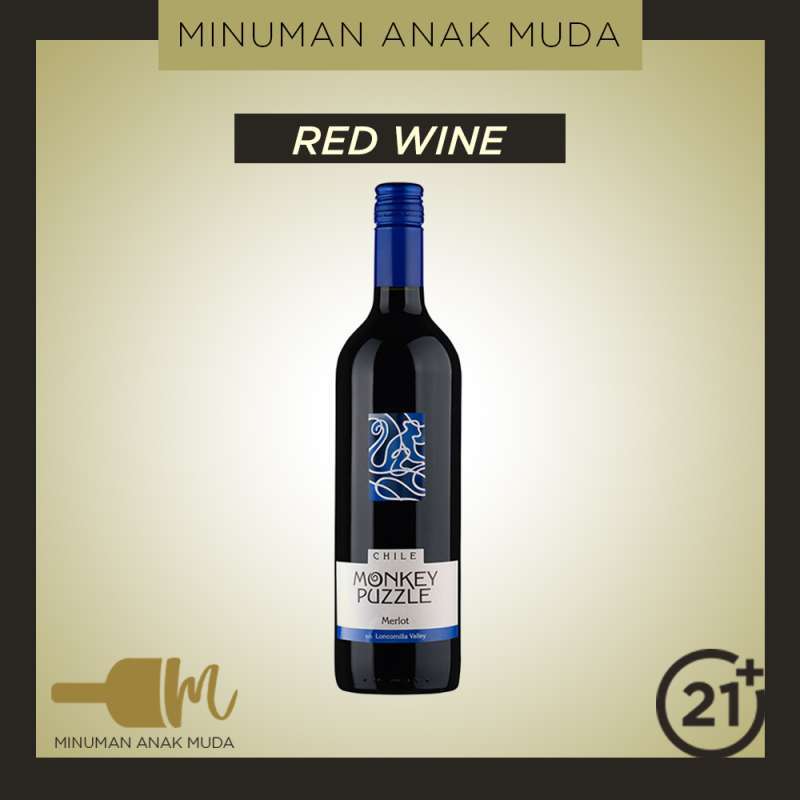 Jual Monkey Puzzle Merlot (Red Wine Chile) di Seller Minuman Anak Muda ...