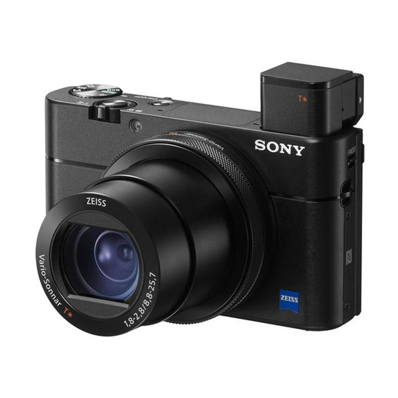 Promo Sony Cyber-shot DSC-RX100 V Kamera Pocket - Black Diskon 15% di ...