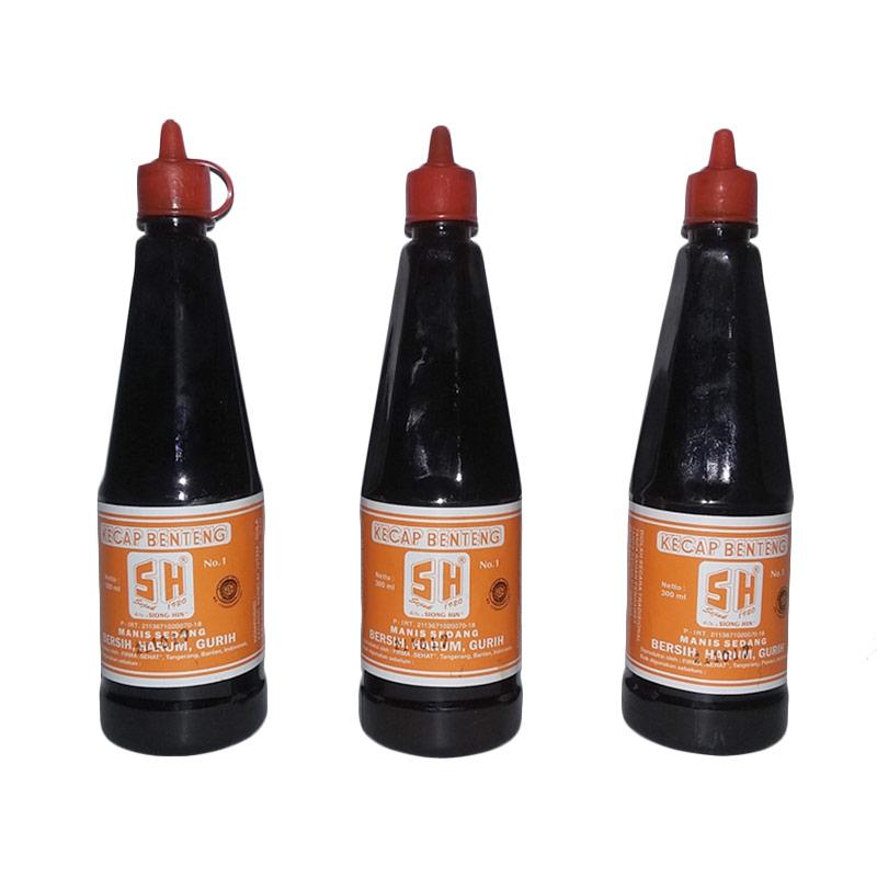 Jual Benteng Sh Kecap Manis [300 Ml/3 Botol] Di Seller Kecapilawas ...