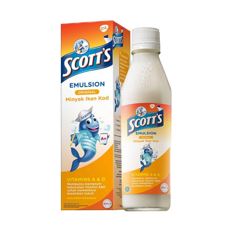 Jual Scott's Emulsion Original Suplemen White 400ml Di Seller Asia ...