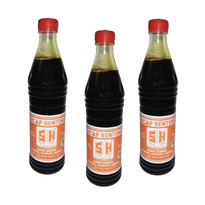 Jual Benteng SH Kecap Manis [620 mL/3 Botol] di Seller KECAPILAWAS ...