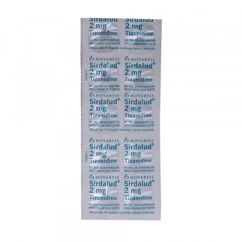 Jual Novartis Sirdalud Obat [1 Strip 10 Tablet] di Seller Apotik sehati ...