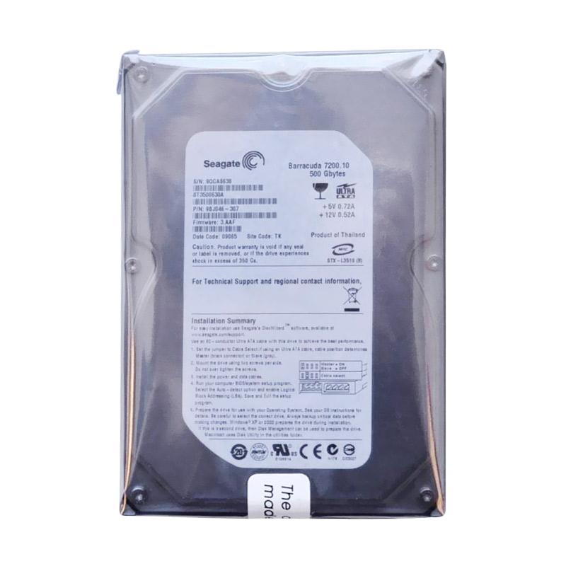 Jual Seagate Sata Harddisk [500 Gb/ 7200 Rpm] Di Seller Cctv.pro ...