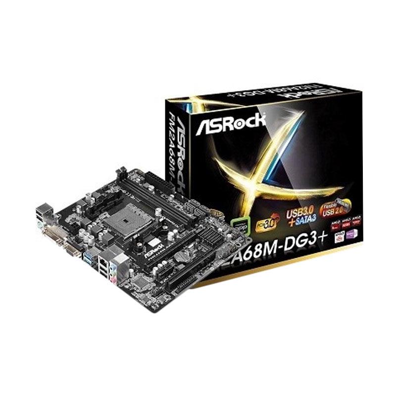 Jual Motherboard ASRock FM2A68M-DG3+ di Seller INTERMEDIA COMPUTER ...