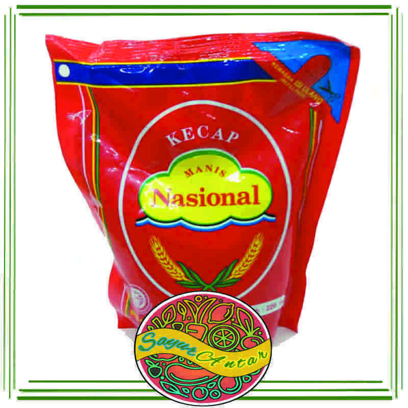 Jual Kecap Nasional Kecap Manis Refill [ 220 Ml ] Di Seller Sayurantar ...