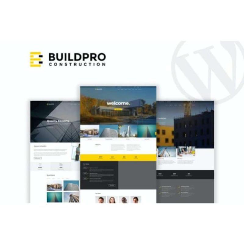 Jual Template Wp Buildpro Business & Construction Theme Di Seller ...