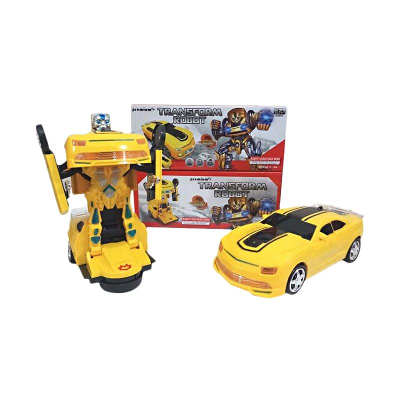 Promo Toy House Transformer Robot Mainan Mobil - Kuning Diskon 45% di ...