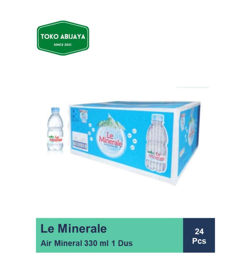 Jual Le Minerale 330ml kemasan 1 dus isi 24 botol di Seller Toko Abijaya - Mampang, Kota Depok ...