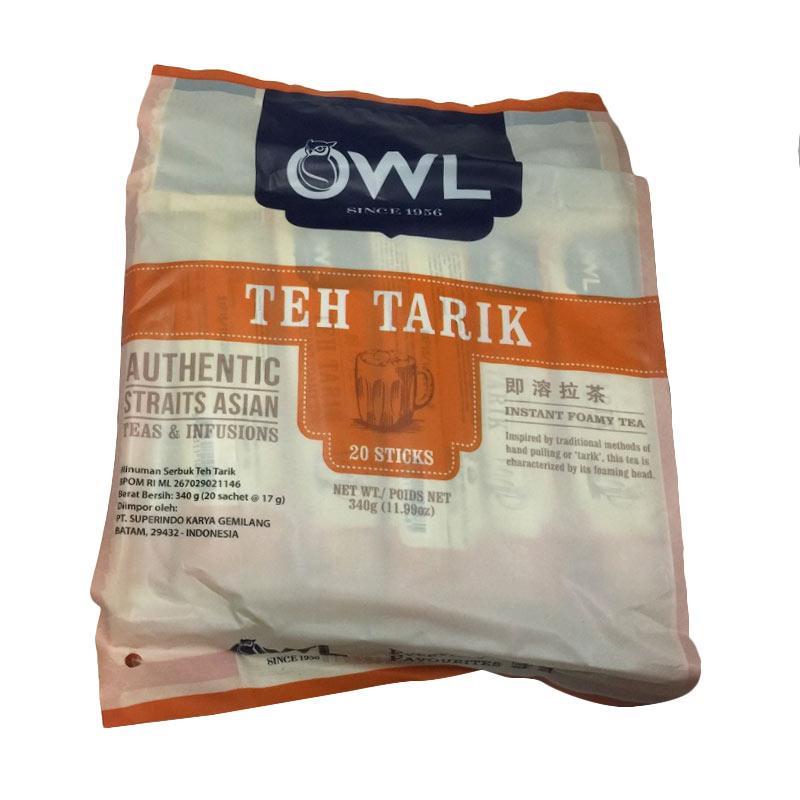 Promo OWL Teh Tarik Minuman Instan Diskon 45% di Seller Toko Dupa ...
