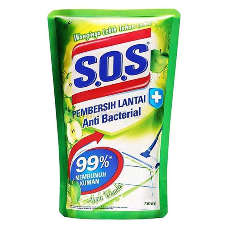 Jual SOS Floor Cleaner App Pouch 750 Ml di Seller Hypermart Lampung ...