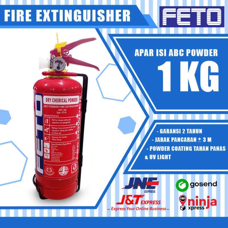 Jual Alat Pemadam Kebakaran (APAR)1KG - FETO di Seller Feto Official ...