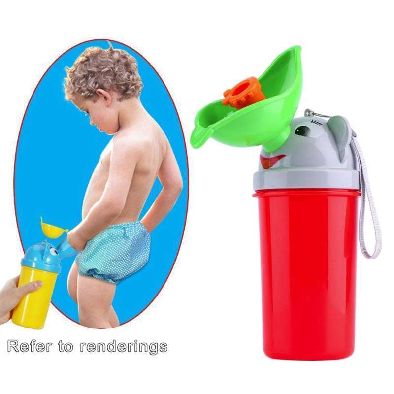 Promo Toddlers Travel Urinal Potty Toilet Pee Bottle for Kids Car ...
