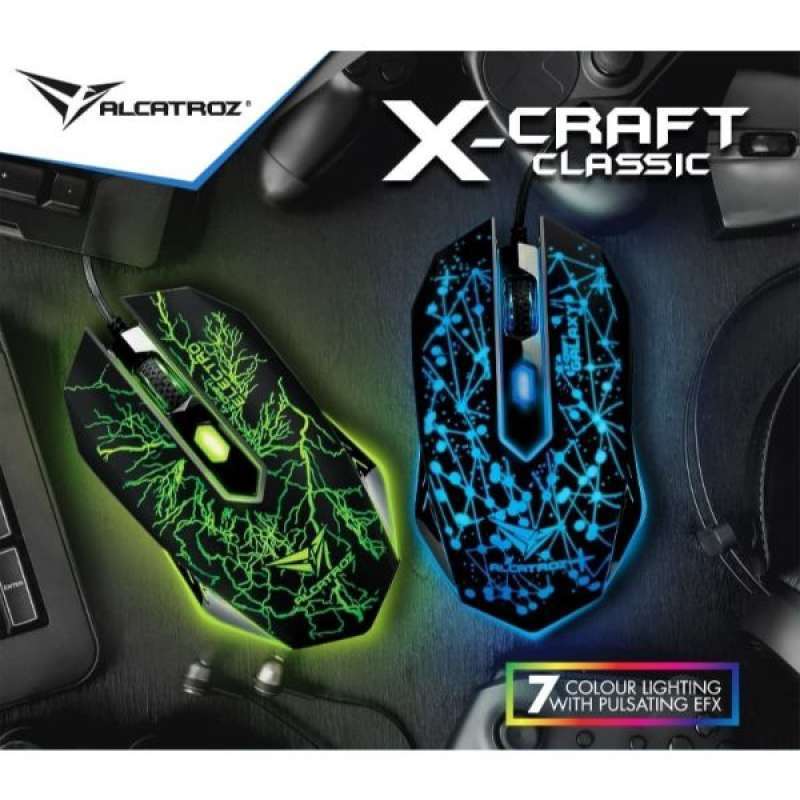 Jual Alcatroz X-Craft Classic Electro - 2400 CPI Gaming Mouse di Seller ...