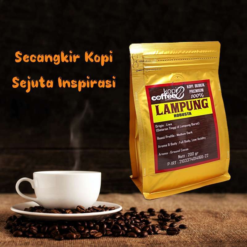 Jual Kopi Lampung 200 gr di Seller pt.triangsa lestari - Genuksari ...