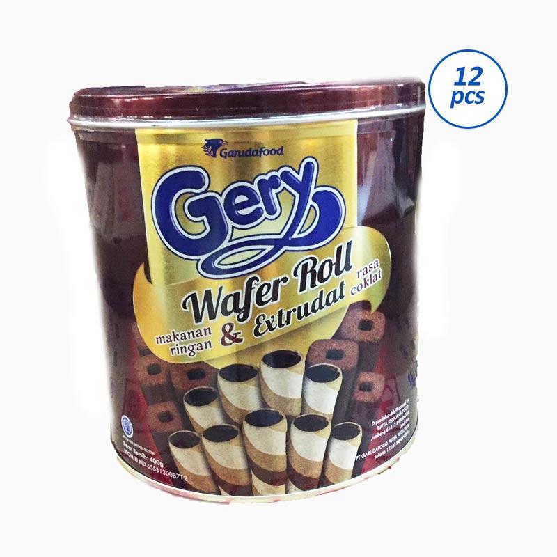 Jual Gery Wafer Roll [400 g/12 Kaleng] di Seller Snackkitty85 ...