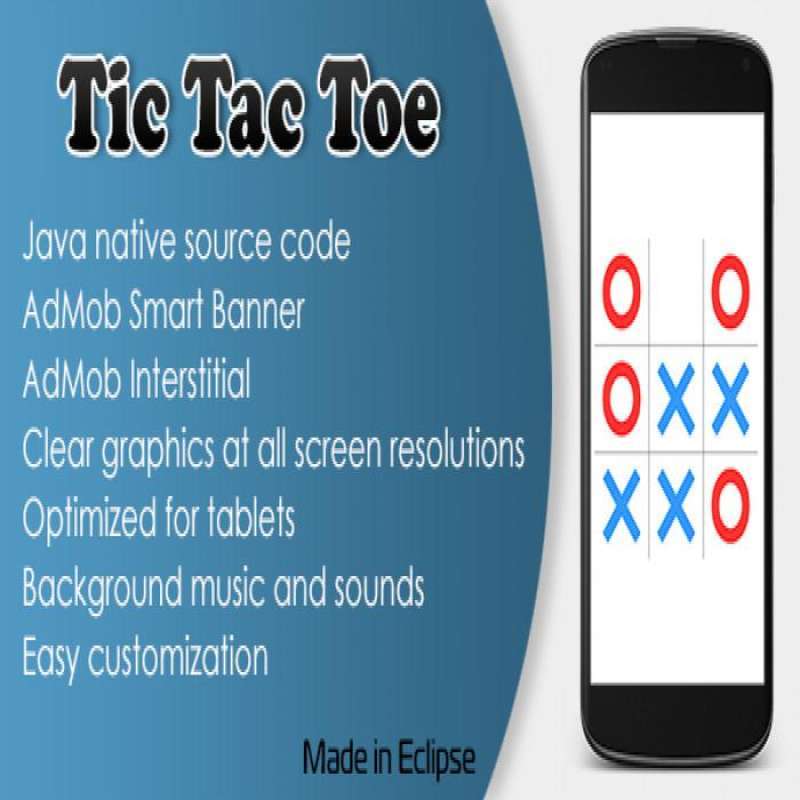 Jual Program Tic Tac Toe Game With Admob di Seller Bukuoriginal - Gayam ...