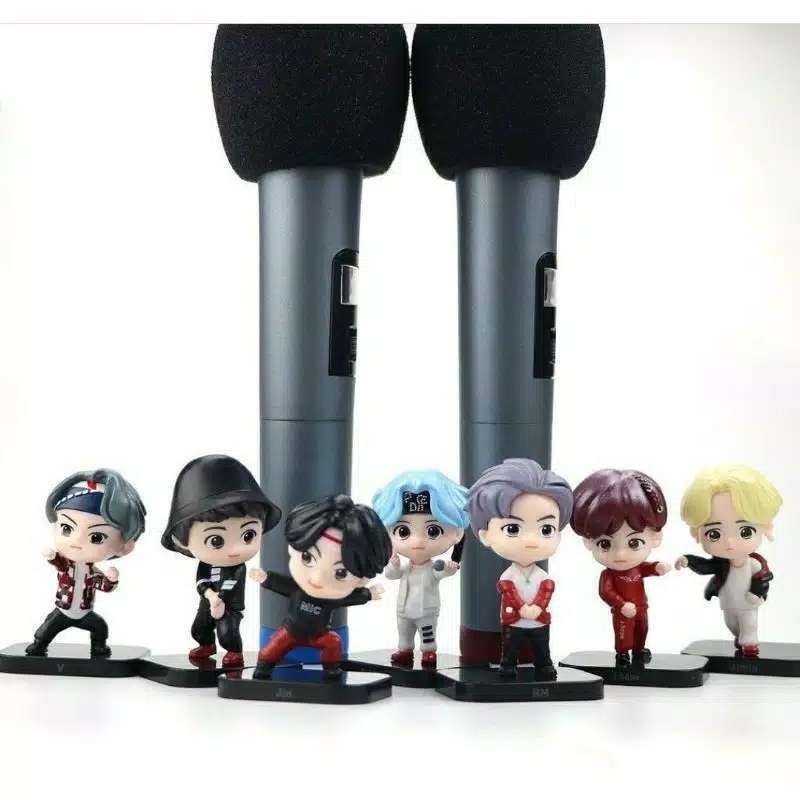 Jual Miniatur BTS KPOP boyband Tiny Tan BTS mic drop BT21 - BTS Mic Drop di Seller K711Shop ...
