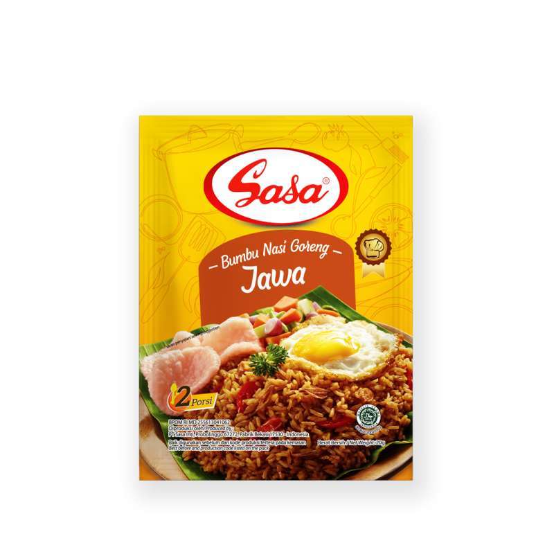 Jual SASA Bumbu Nasi Goreng Jawa 20g - Javanese Fried Rice Seasoning ...