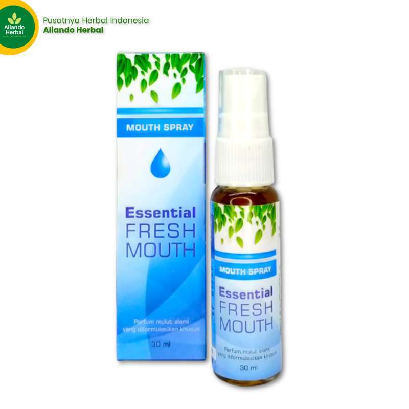Jual Pengharum Mulut Essential Fresh Mouth Spray Parfum Bau Mulut di ...