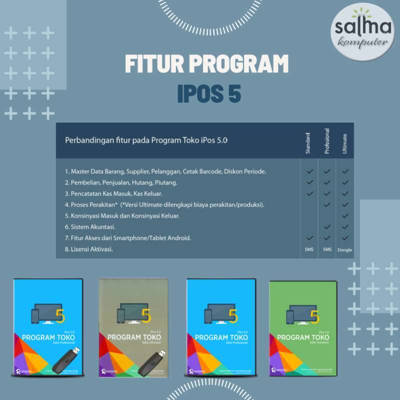 Jual Program Toko Ipos 5 Edisi Standar (original) Di Seller Salma ...