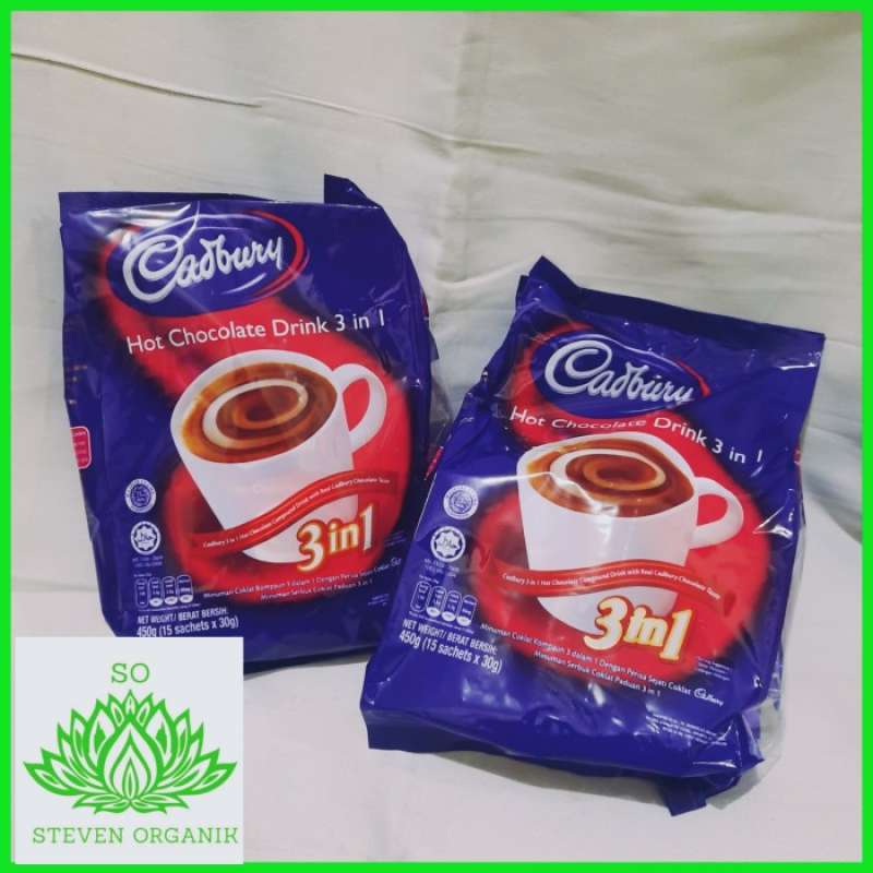 Promo Cadbury Hot Chocolate Drink 3 In 1 450gr 15 Schtx30gr Diskon 34 promo-cadbury-hot-chocolate-drink-3-in-1-450gr-15-schtx30gr-diskon-34