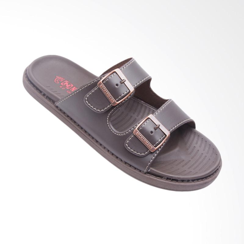 Jual NECKERMANN Eden Sandal Pria – Dark Brown [051] - 41 Dark Brown di ...