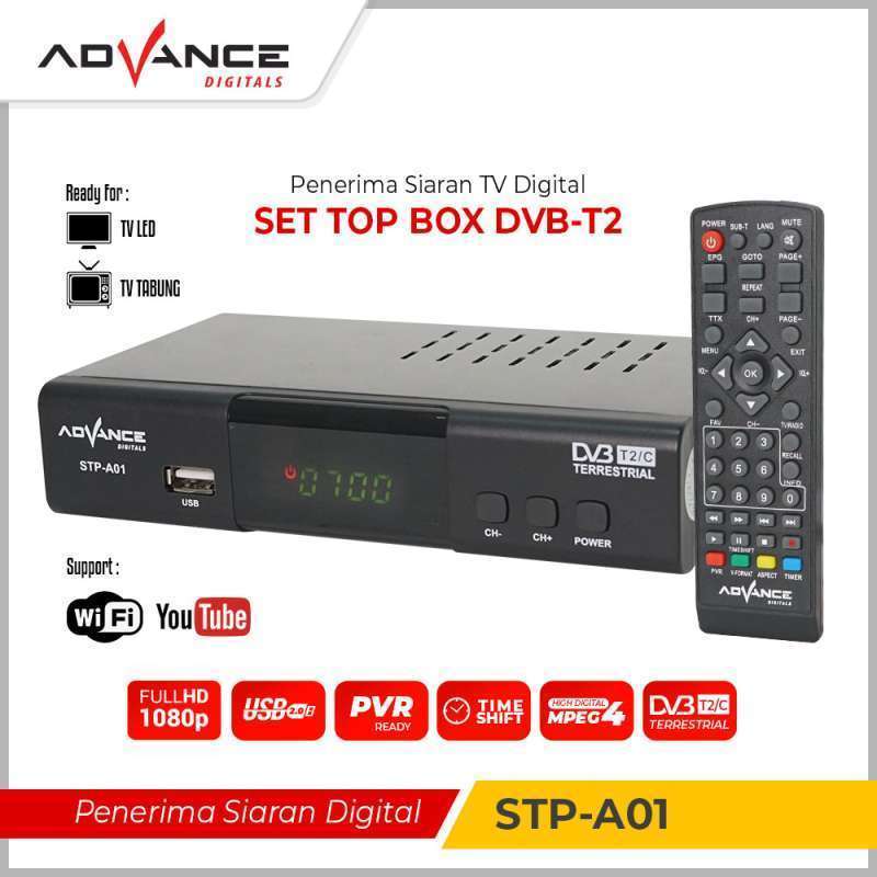 Jual Advance Stp-a01 Seg Top Box Stb Digital Dvb Full Hd Receiver Tv ...