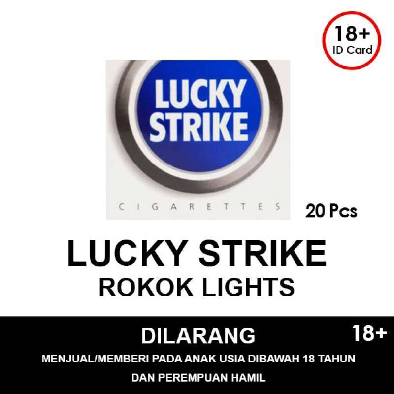 Jual LUCKY STRIKE ROKOK LIGHTS 20 PCS di Seller Hyfresh Duta Garden ...