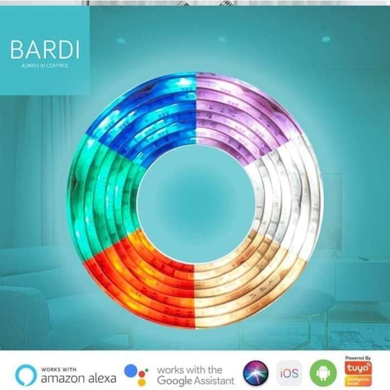 Promo Bardi Smart Study Office Desk Bundle - 1 LED strip & 1 Adaptor 1A ...