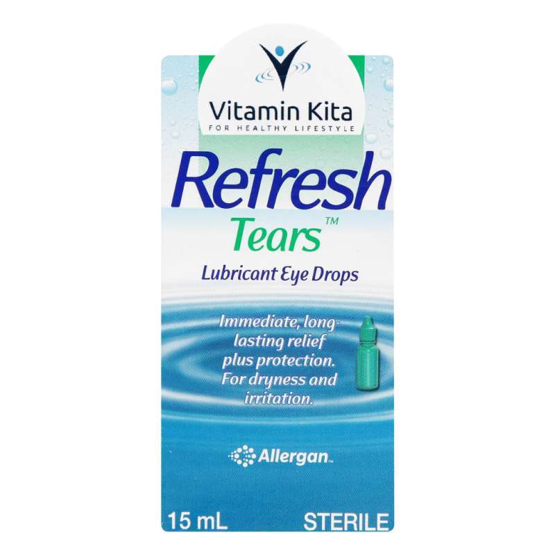 Jual Allergan Refresh Tears Lubricant Eye Drops-15ml di Seller ...